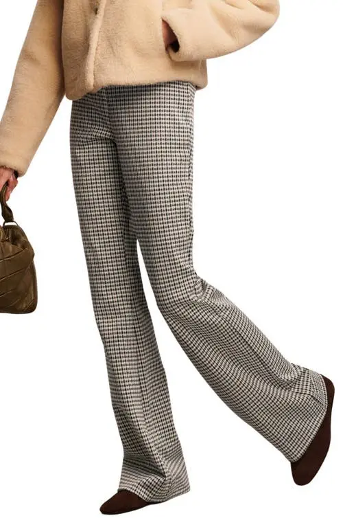 NEXT Houndstooth Bootcut Pants