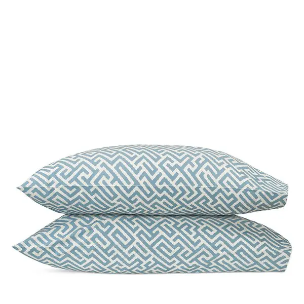 MATOUK Gabriel Pillowcases, Standard - Stony Blue