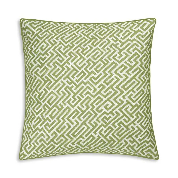 MATOUK Gabriel Quilted Euro Sham - Grass