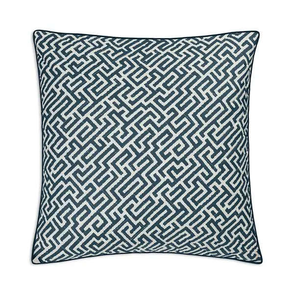 MATOUK Gabriel Quilted Euro Sham - Indigo