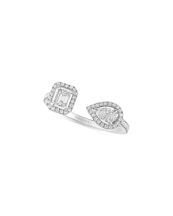 Messika 18k My Twin Diamond Ring - White Gold