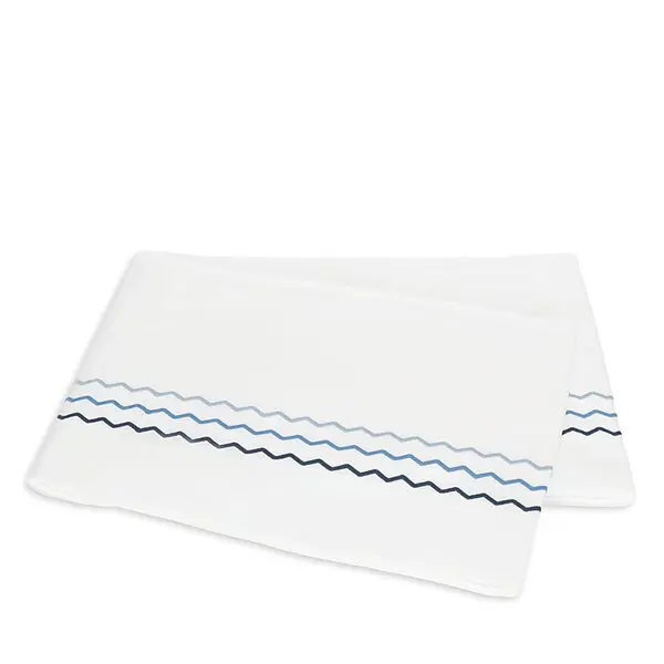 MATOUK Axel Flat Sheet, Full/queen - Azure