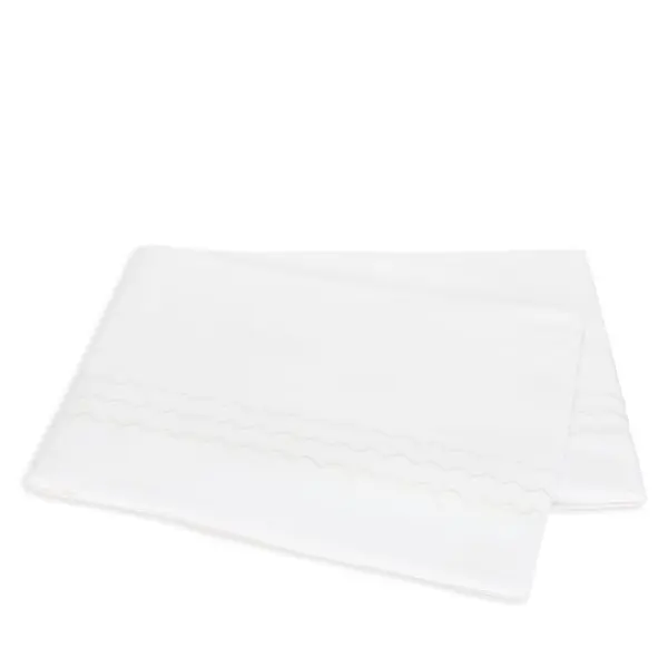 MATOUK Axel Flat Sheet, Full/queen - White
