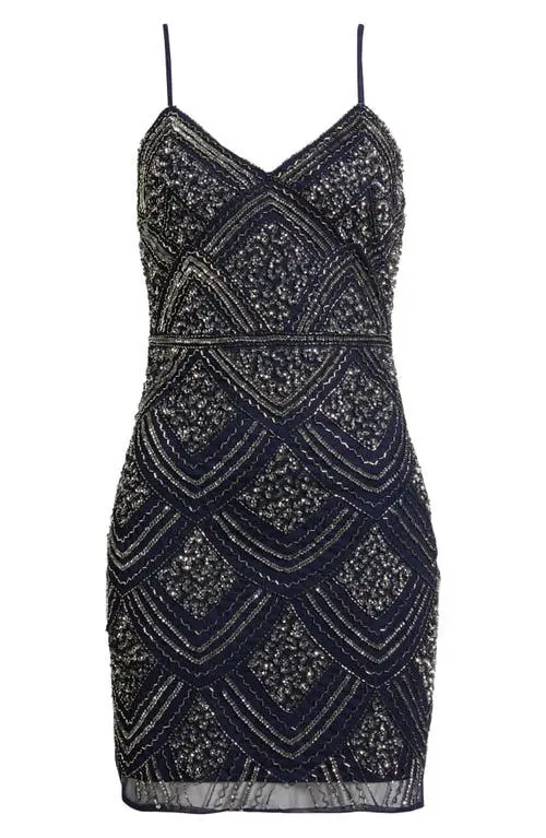 JUMP APPAREL Beaded Minidress