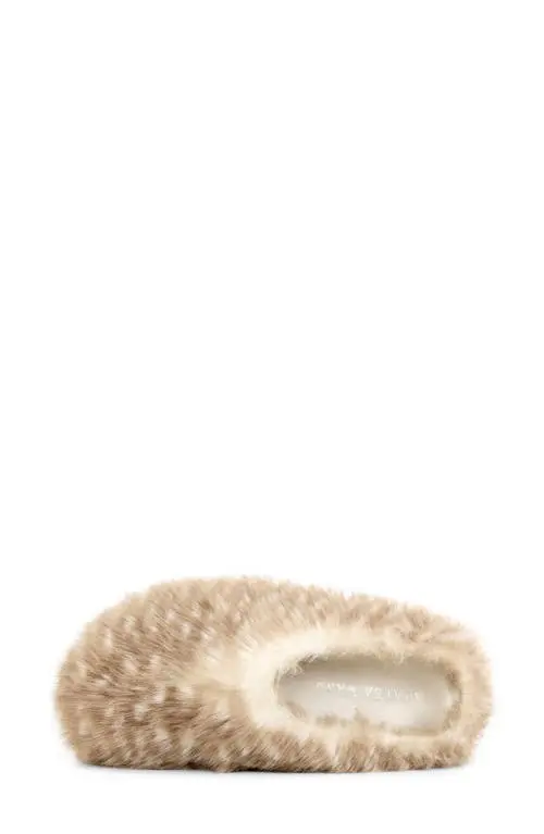 AZALEA WANG Faux Fur Slipper