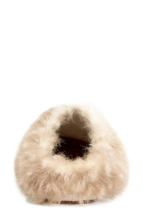 AZALEA WANG Faux Fur Slipper