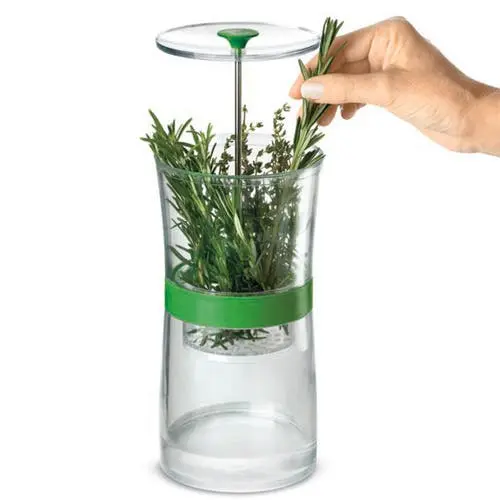 CUISIPRO Original Herb Keeper Keeps Herbs Fresh Storage Container