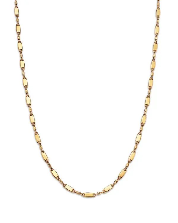 Bloomingdale'S 14k Yellow Oval Link Collar Necklace - Gold