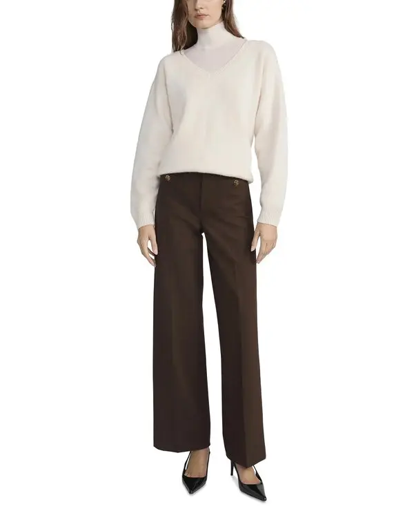 FRAME The Slim Palazzo Pants - Americano