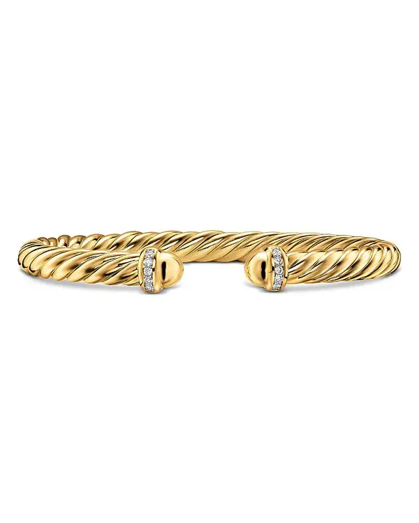David Yurman Cablespira Flex Bracelet - Gold