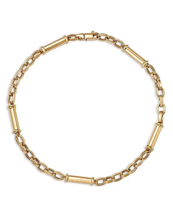 Bloomingdale'S 14k Yellow Oval Bar Link Bracelet - Gold