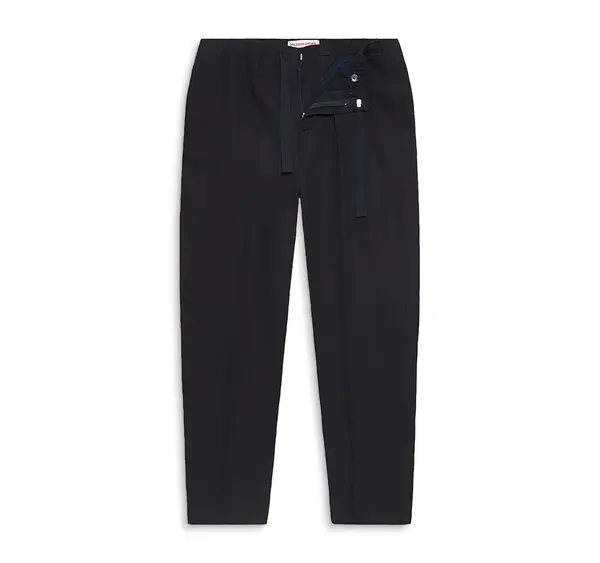 Orlebar Brown Alex Relaxed Fit Linen Pants - Night Iris