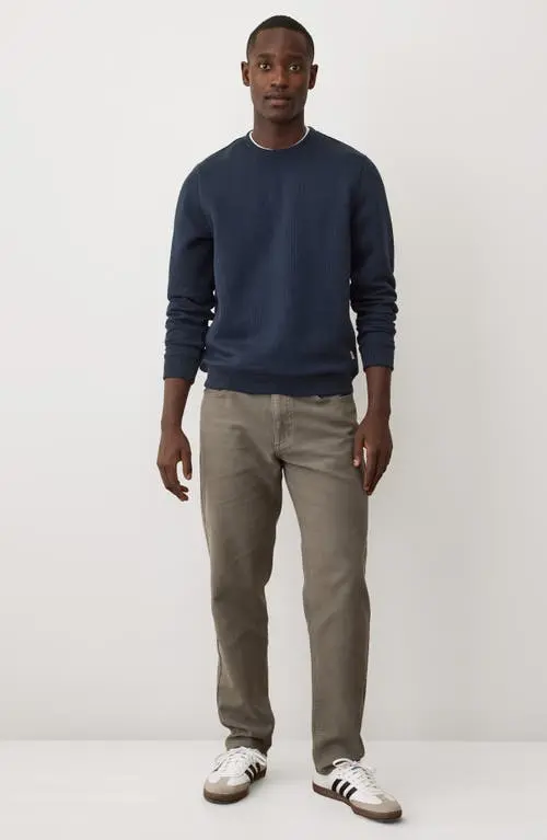 Marine Layer Corbet Vertical Quilted Sweatshirt