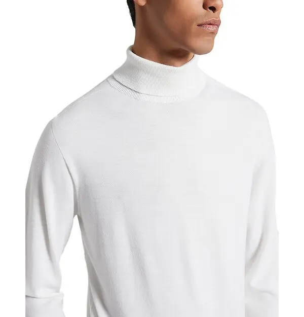Peserico Brushed Fleece Turtleneck Sweater