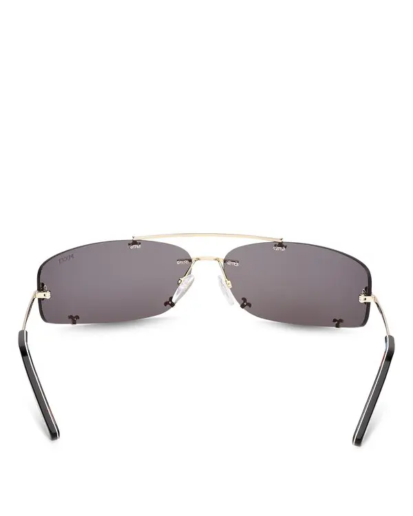 Emilio Pucci Shield Sunglasses, 72mm