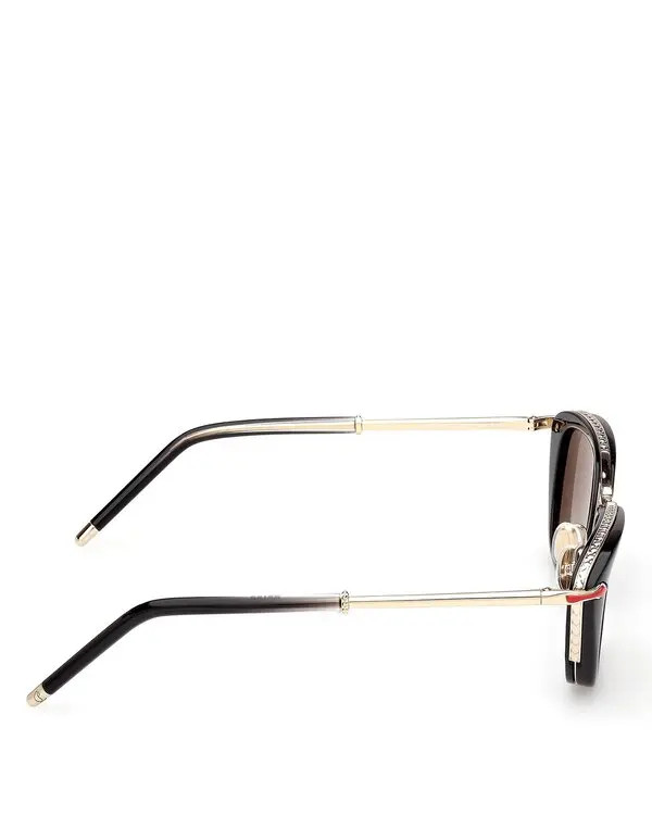CHRISTIAN LOUBOUTIN Geometric Sunglasses, 54mm