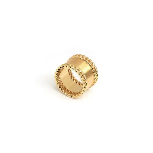 ZARUX Side Braid Ring