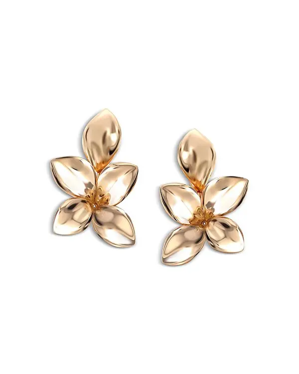 Pasquale Bruni 18k Giardini Segreti Flower Earrings - Rose Gold