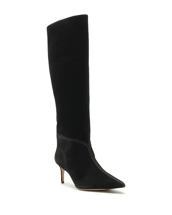 ALEXANDRE BIRMAN Malva Leather Boots - Black