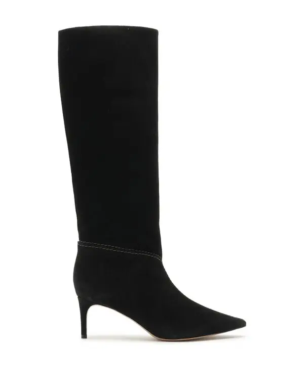 ALEXANDRE BIRMAN Malva Leather Boots - Black