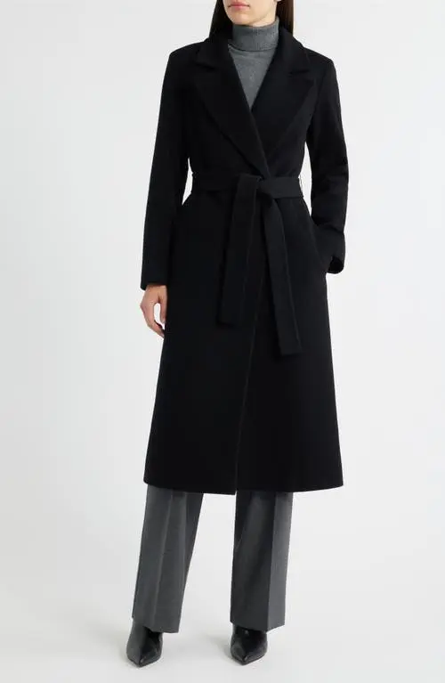 Fleurette Shane Wool Wrap Coat