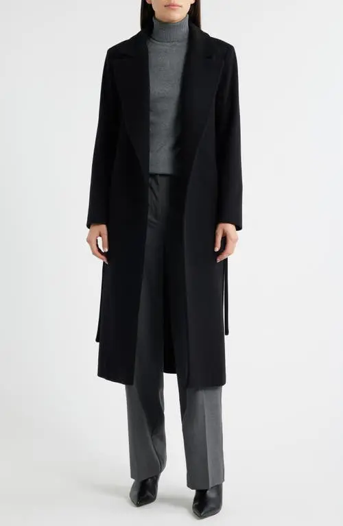 Fleurette Shane Wool Wrap Coat