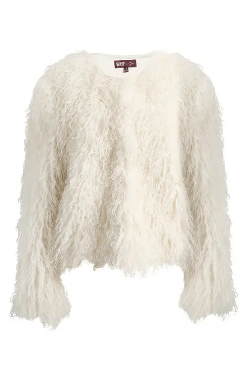 WAYF Bridgette Faux Fur Jacket