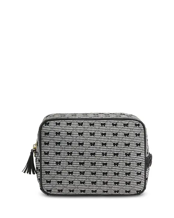 Stoney Clover Lane J'adore Bow Jacquard Pouch