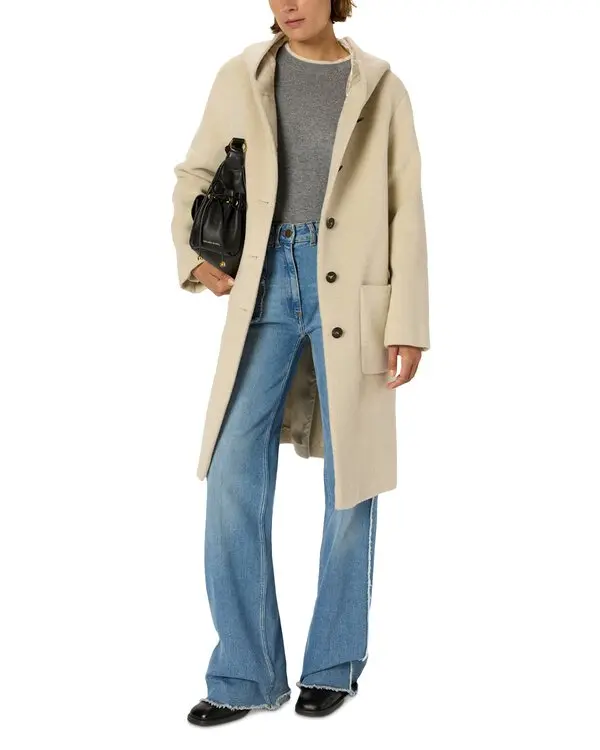Gerard Darel Malou Button-front Coat