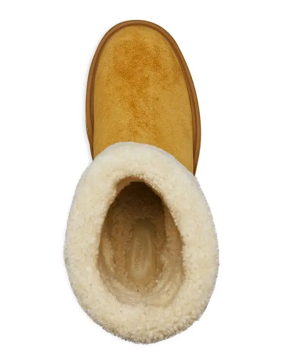 Moncler Aurea Mid Ankle Boots - Camel