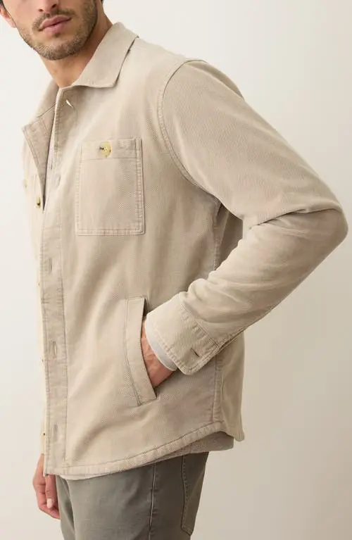 Marine Layer Max Brushed Overshirt