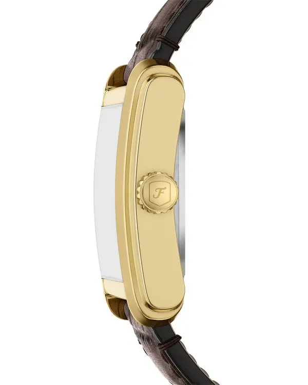 Fossil Carraway Automatic Croc-embossed Leather Watch