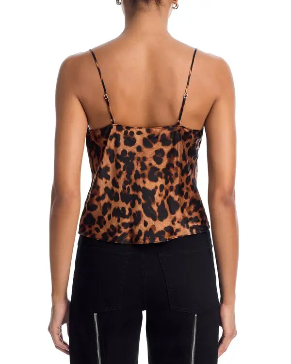 L'Agence Calista Silk Cowlneck Cami