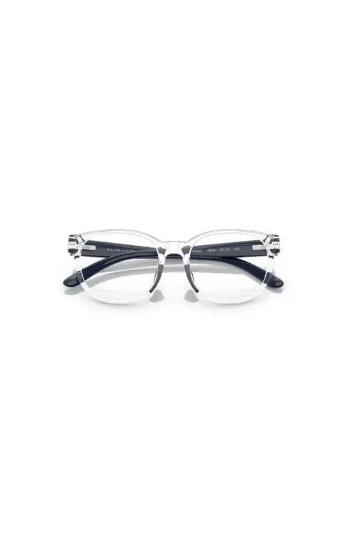 Polo Ralph Lauren 45mm Round Optical Glasses - Transparent