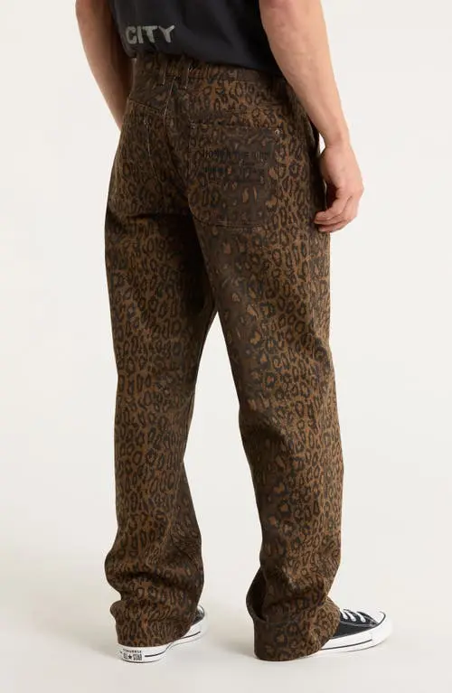 HONOR THE GIFT Printed Straight-leg Pants