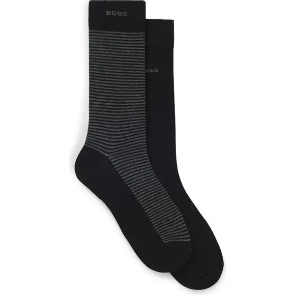 BOSS Assorted 2-pack Dress Socks - Black