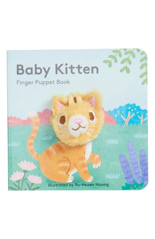 CHRONICLE BOOKS Baby Kitten' Finger Puppet Board Book - Multi