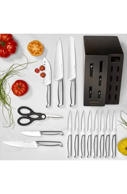CALPHALON Premier Sharpin Edgetech™ 15-piece Knife Block Set