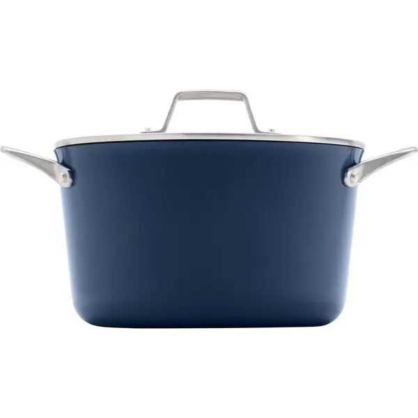 CALPHALON Premier Ceramic Nonstick 7-quart Dutch Oven With Lid - Blue