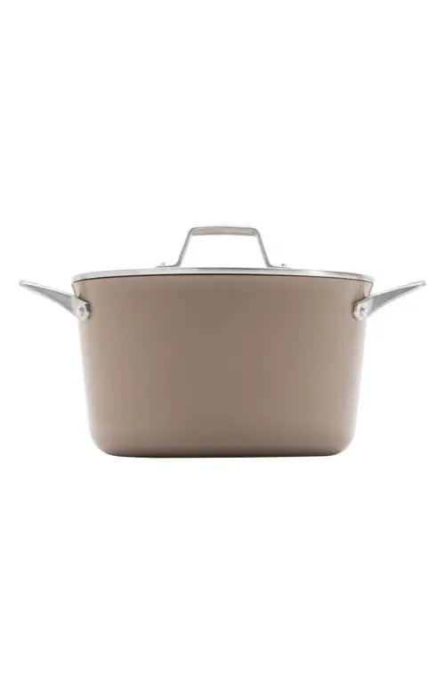 CALPHALON Premier Ceramic Nonstick 7-quart Dutch Oven With Lid - Cream