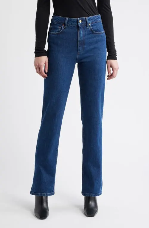 Paige Stevie High-waist Straight-leg Jeans - Enfield