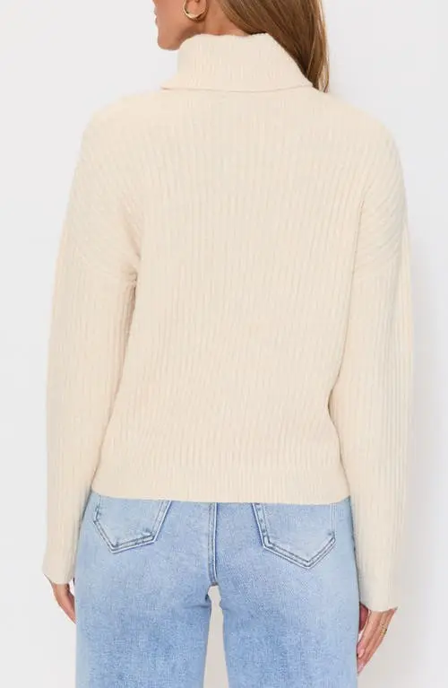VICI Ribbed Turtleneck Sweater