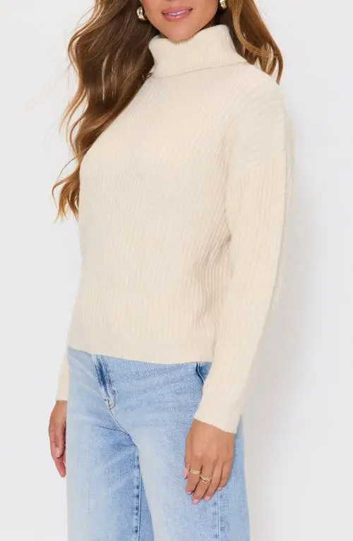 VICI Ribbed Turtleneck Sweater
