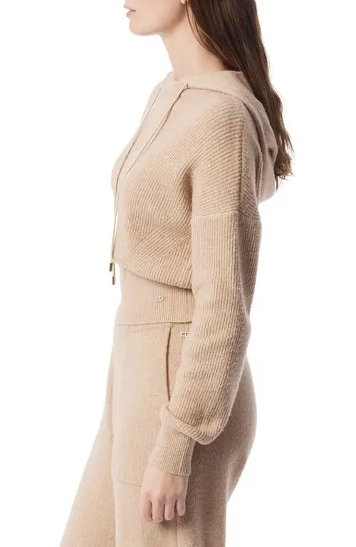 DO BY DEE OCLEPPO Delaney Rib Sweater Hoodie - Heather Chanterelle