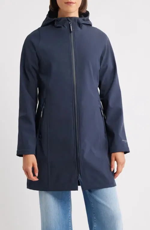 ILSE JACOBSEN Daybreak Water Repellent Coat - Dark Indigo