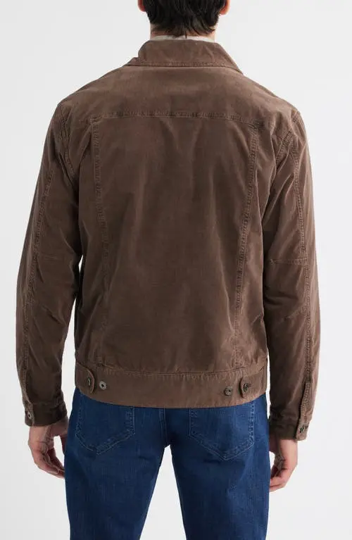 Johnnie-o Cotton Stretch Corduroy Trucker Jacket
