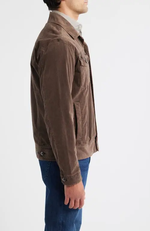 Johnnie-o Cotton Stretch Corduroy Trucker Jacket