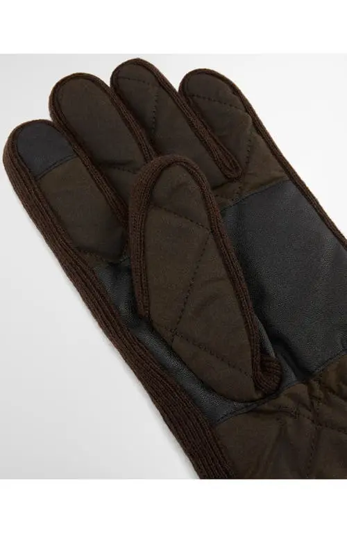 Barbour Westerndale Quilted Touchscreen Gloves