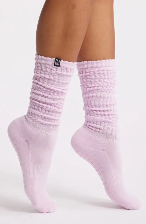 HIGH HEEL JUNGLE Scrunch Premium Grip Socks - Pink