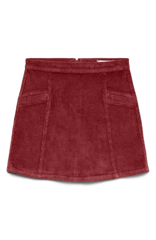Vero Moda Corduroy Mini Skirt
